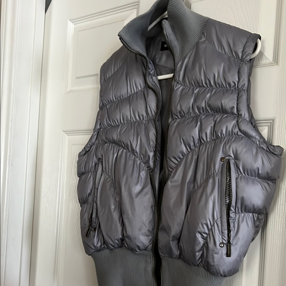 Jackets & Coats | Stylish Gray Puffer Vest | Poshmark
